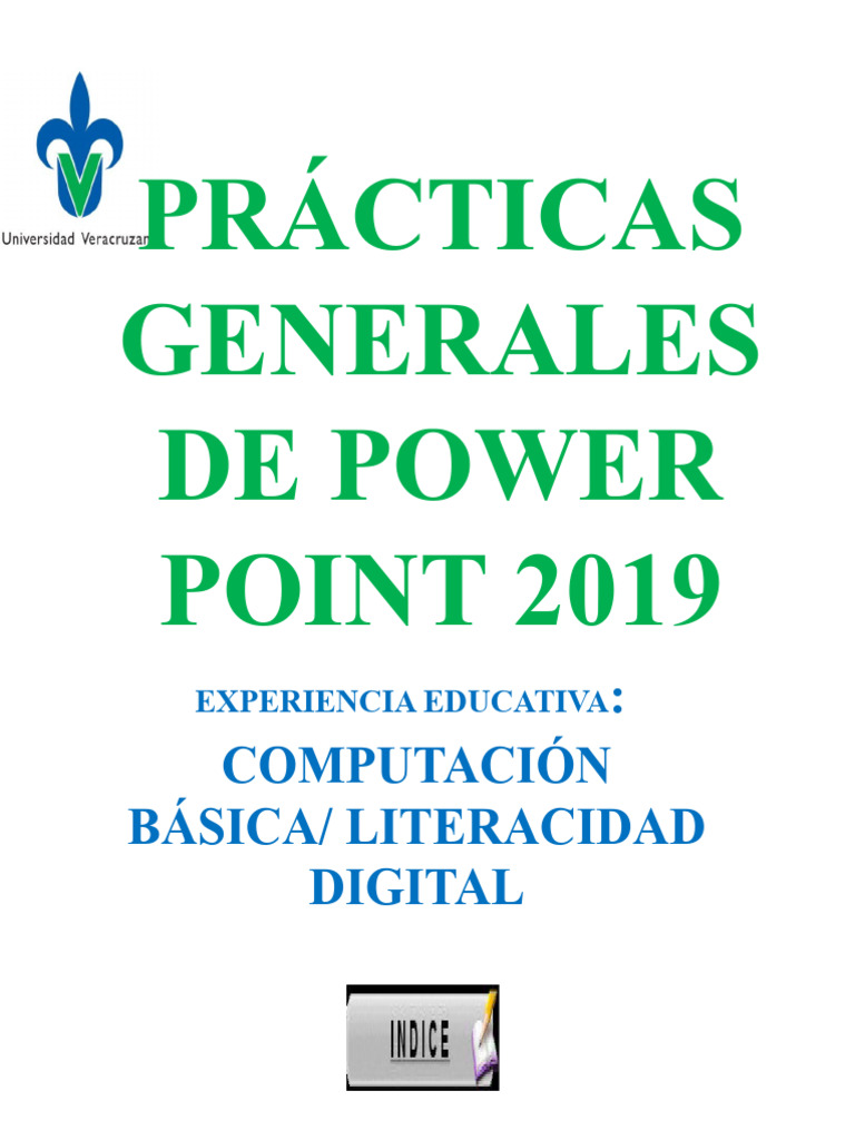 Prácticas Generales de Power Point 2019 | PDF