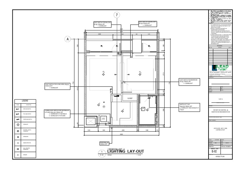 Unit 3 Lighting Layout | PDF | Engineering | Building Engineering