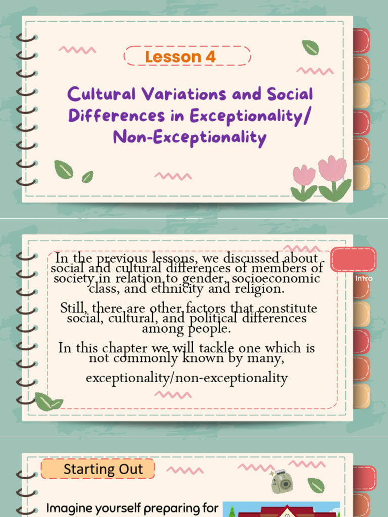 Understanding Exceptionality Concepts | PDF | Disability | Social Stigma