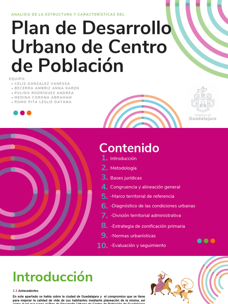 Plan de Desarrollo Urbano de Centro de Población | PDF | Planificación urbana | Planificación