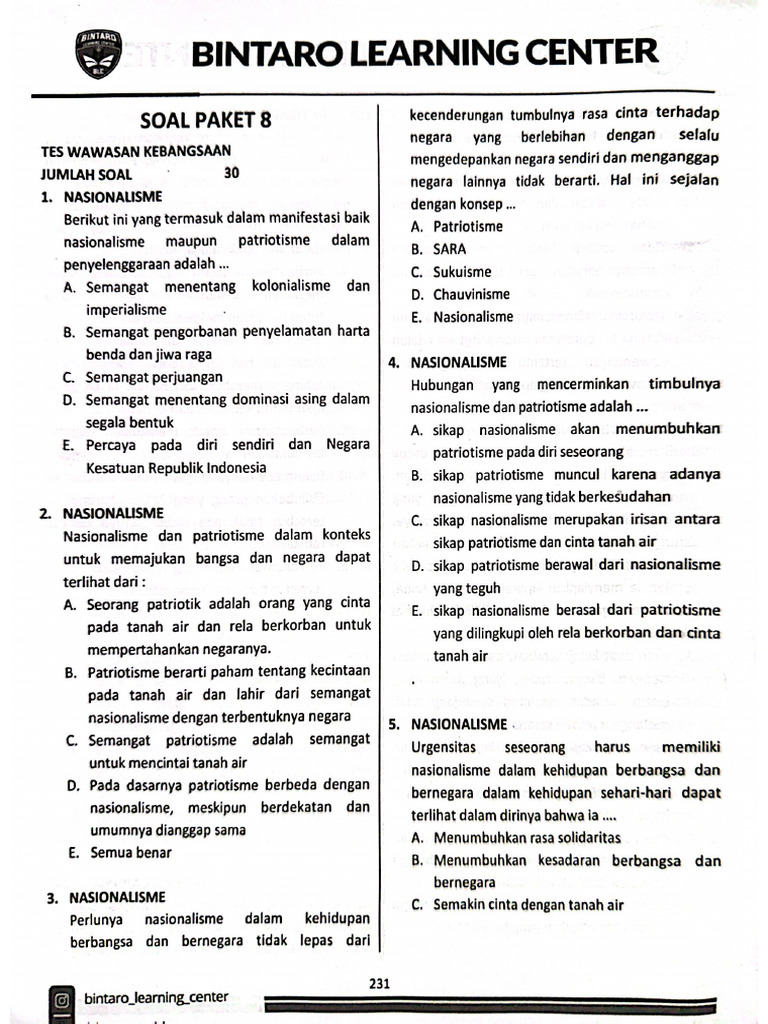 SKD Paket 8 BLC | PDF