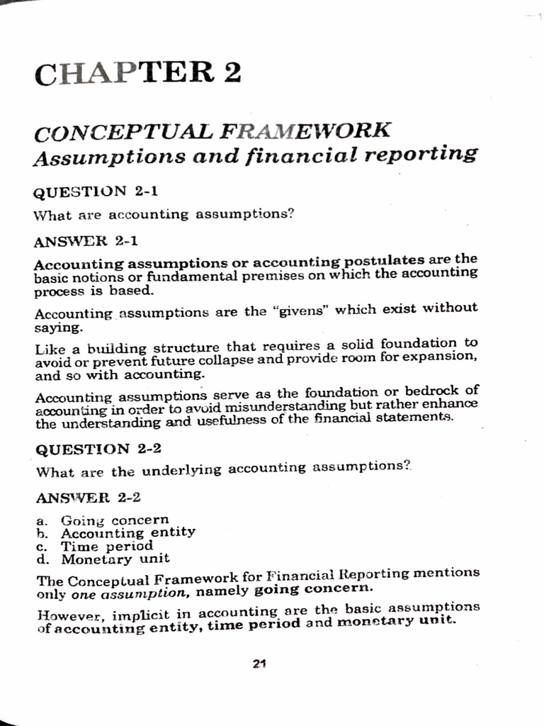 C2 - Conceptual Framework | PDF | Financial Statement | Accounting