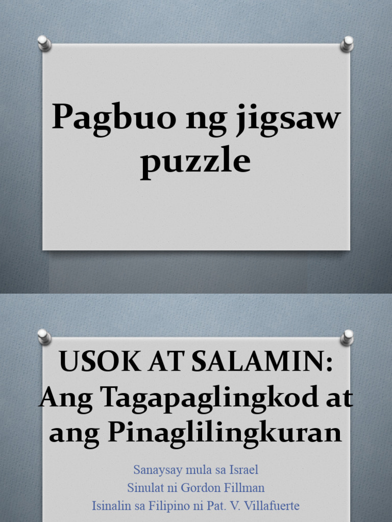 Ikatlong Markahan Filipino 9 Aralin 3-Usok at Salamin: Ang Tagapaglingkod at Ang ...