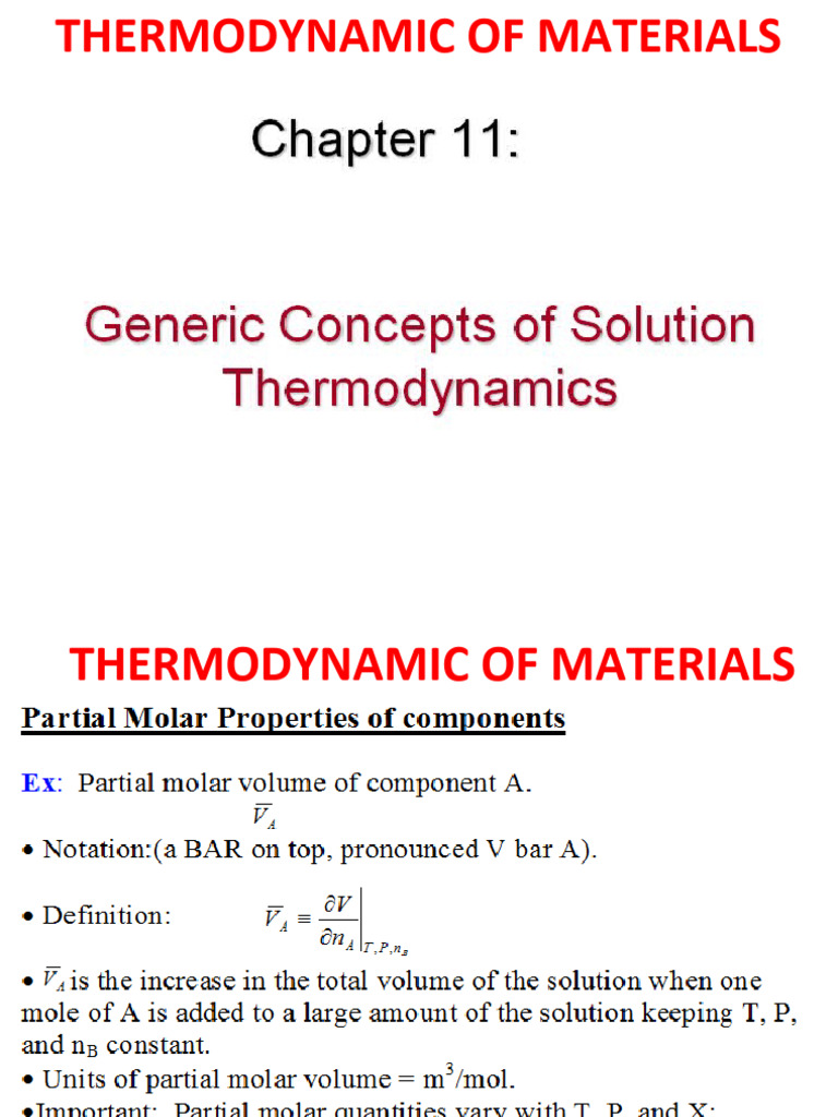 Thermo Mat.11.Ppt (Baru) | PDF