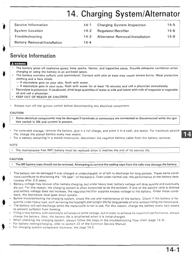14 - Charging System-Alternator | PDF