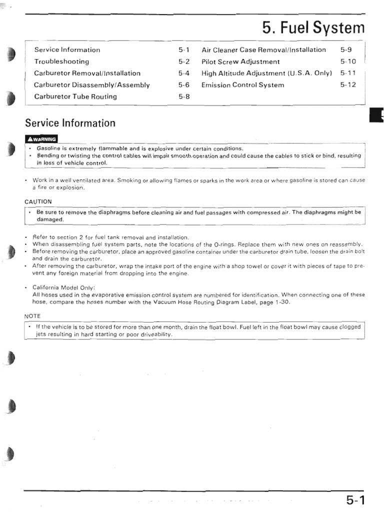 05 - Fuel System | PDF