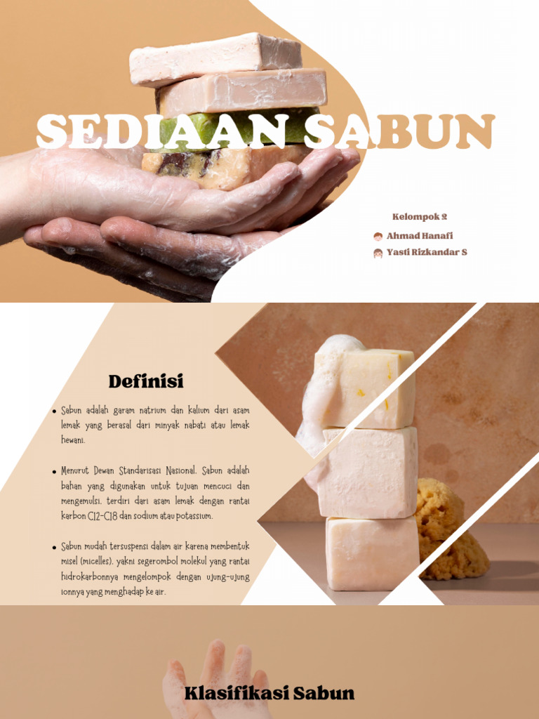 Proses dan Klasifikasi Sabun | PDF