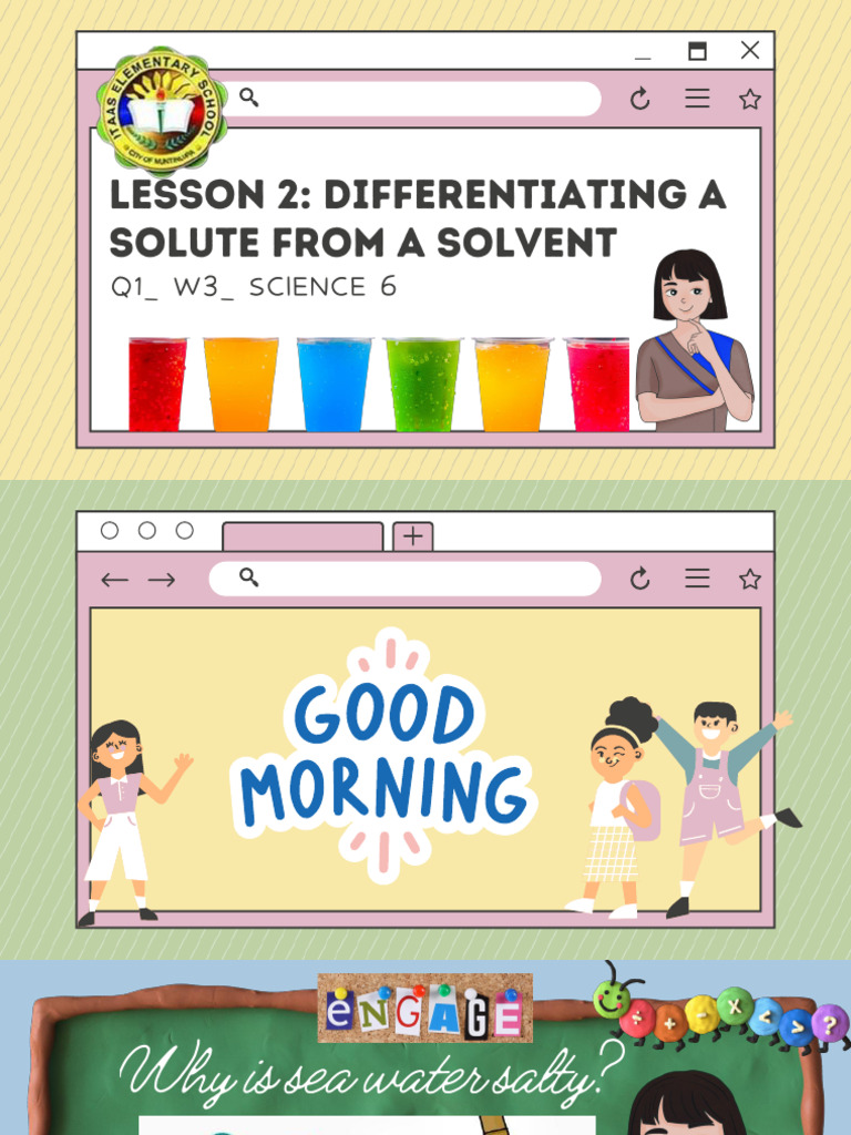 Understanding Solutes and Solvents | PDF | Language Arts & Discipline