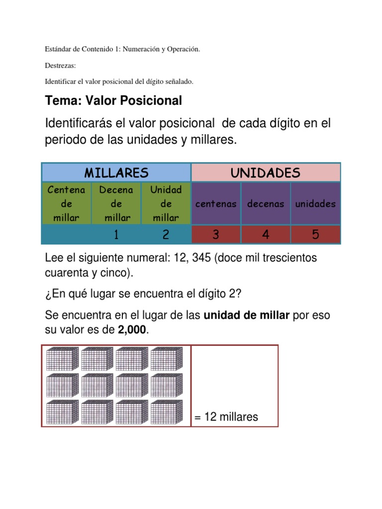 Tema 1 Valor Posicional
