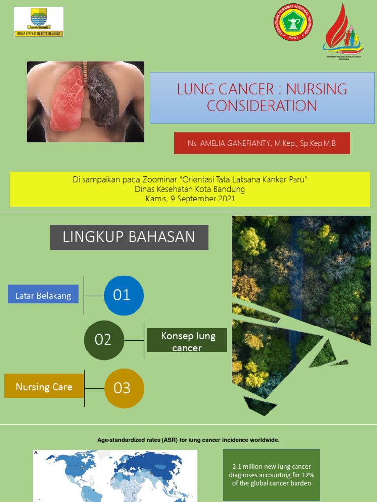 Lung Cancer - Nursing Consideration | PDF | Nursing | Physical Examination
