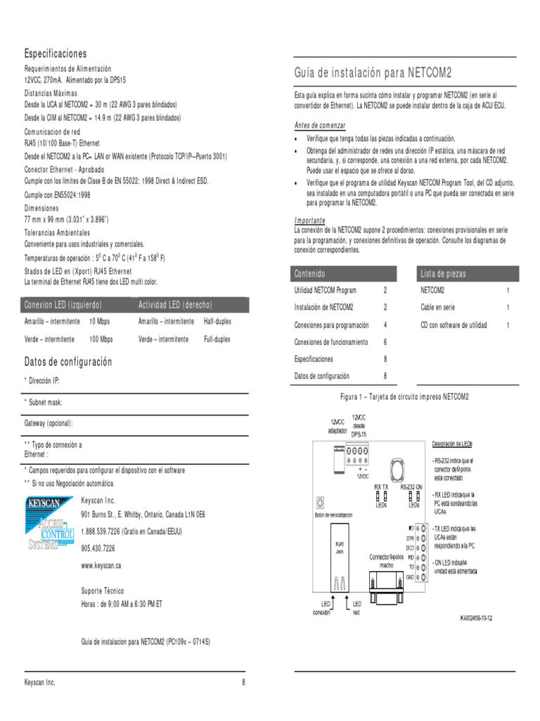 NETCOM2P | Descargar gratis PDF | USB | Protocolos de internet