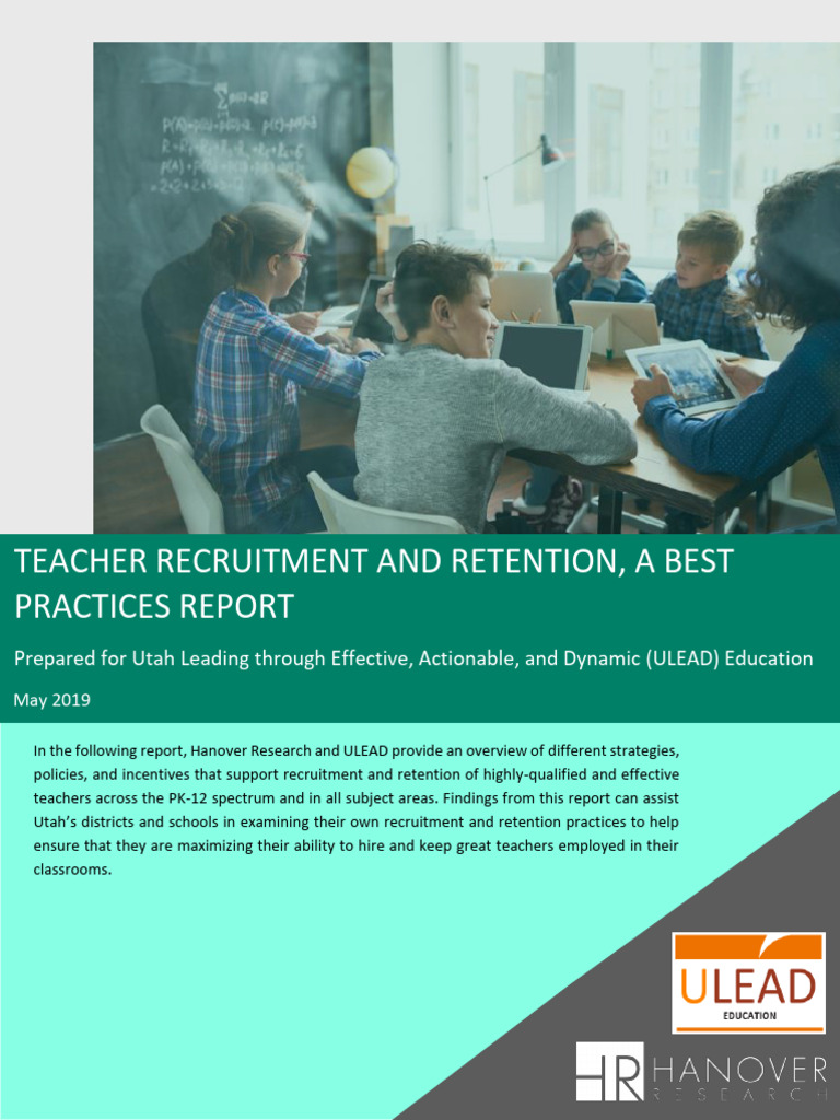 Teacher Recruitment Retention | PDF | Teachers | Recruitment