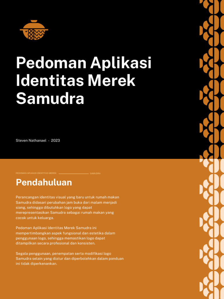 Pedoman Identitas Merek Samudra | PDF