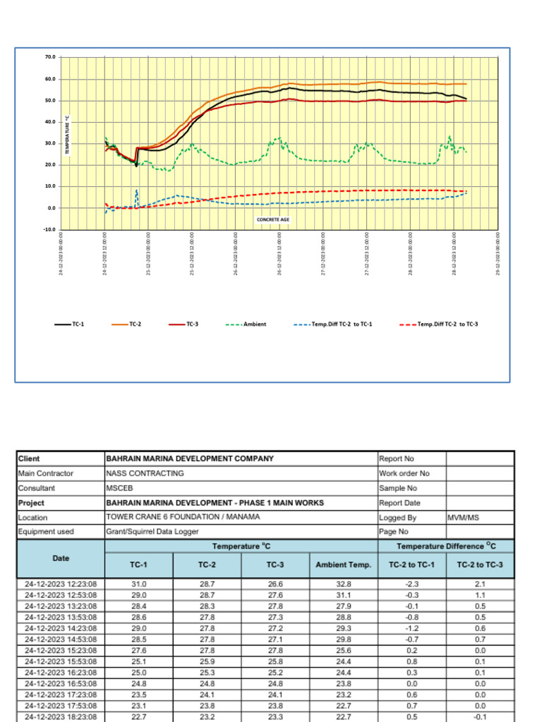 TOWER CRANE 6 - Chart & Data | PDF