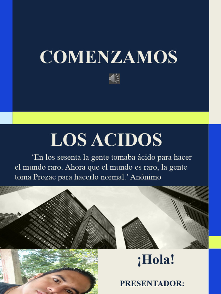 Ácidos Inorgánicos: Fundamentos y Usos | PDF | Ácido | Ácido clorhídrico