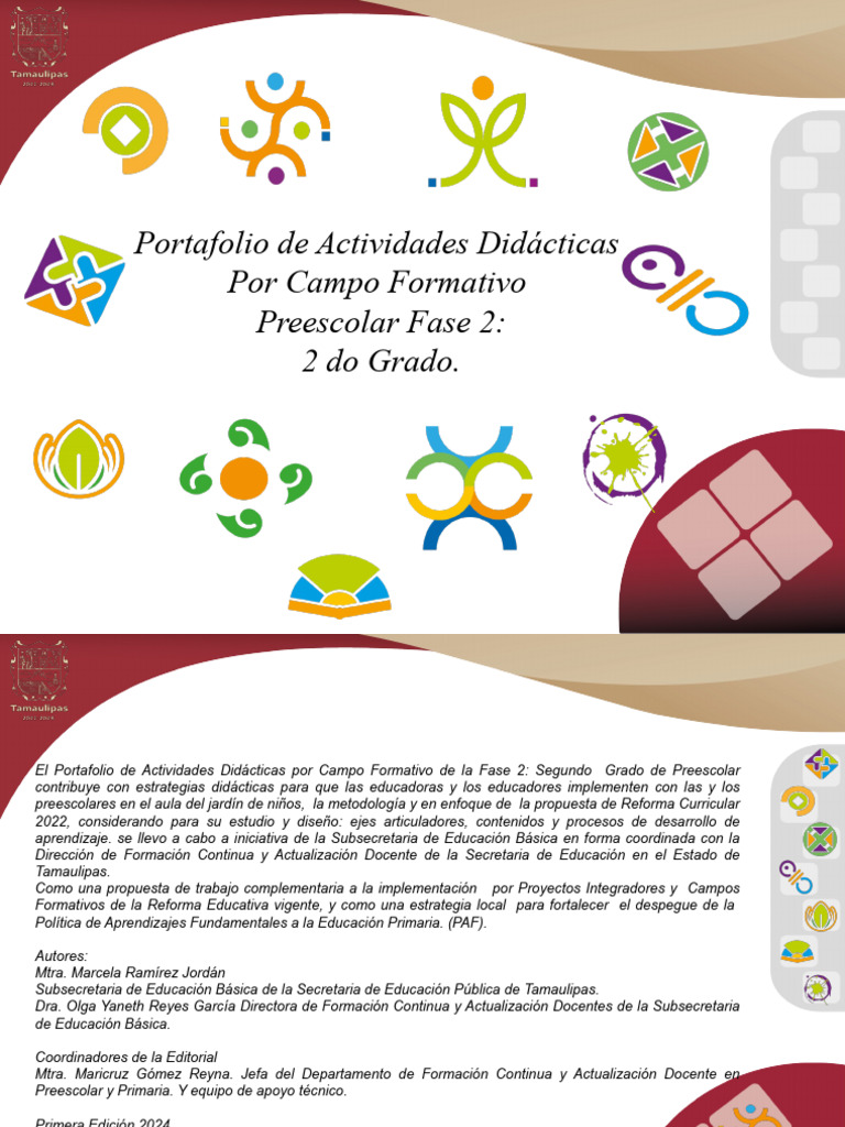Fichero de Actividades Didácticas Por Campo Formativo Preescolar | PDF | Educación de la primera ...