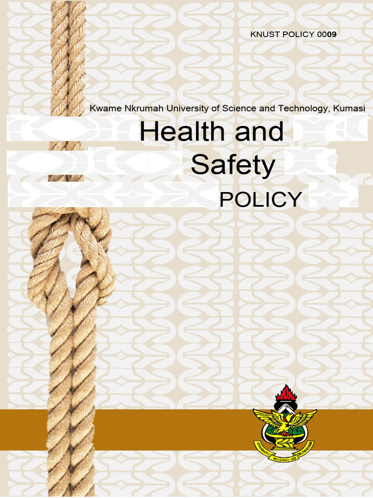 Health and Safety Policy 2018 | PDF | Occupational Safety And Health | Safety