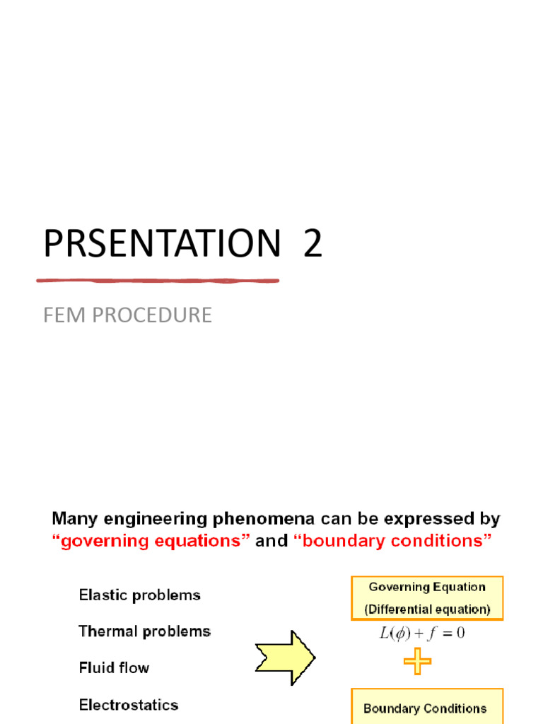 Presentation 2 | PDF | Finite Element Method | Interpolation
