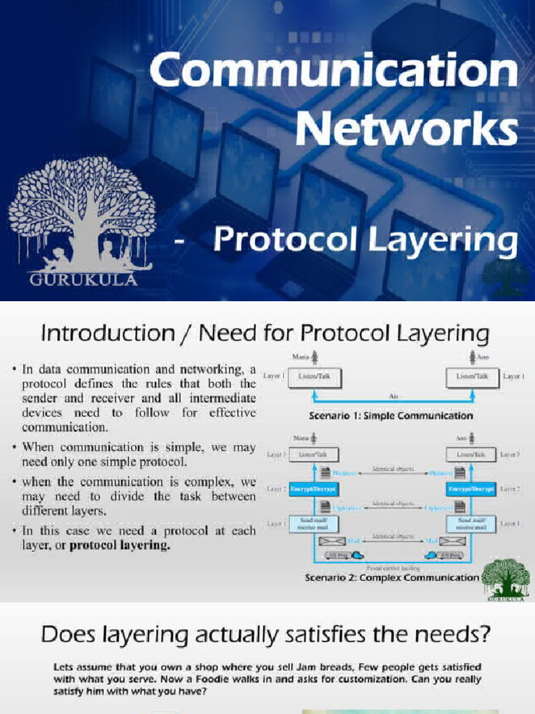 5 Protocol Layering | PDF