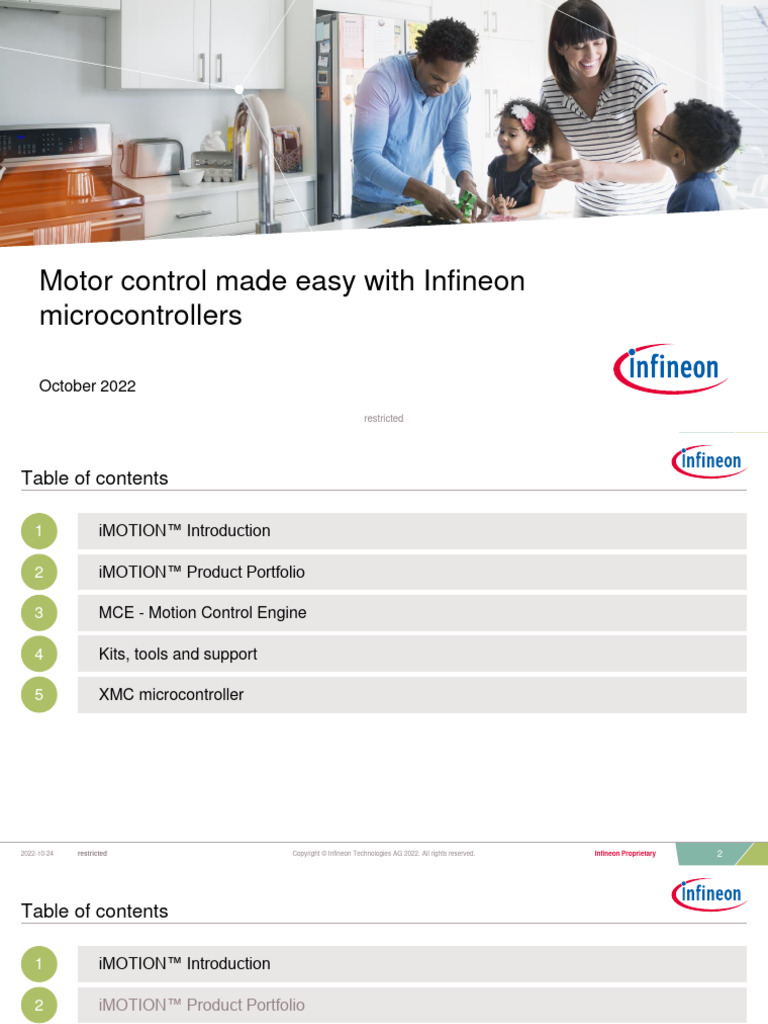 Infineon-Motor Control Made Easy With Infineon microcontrollers ...