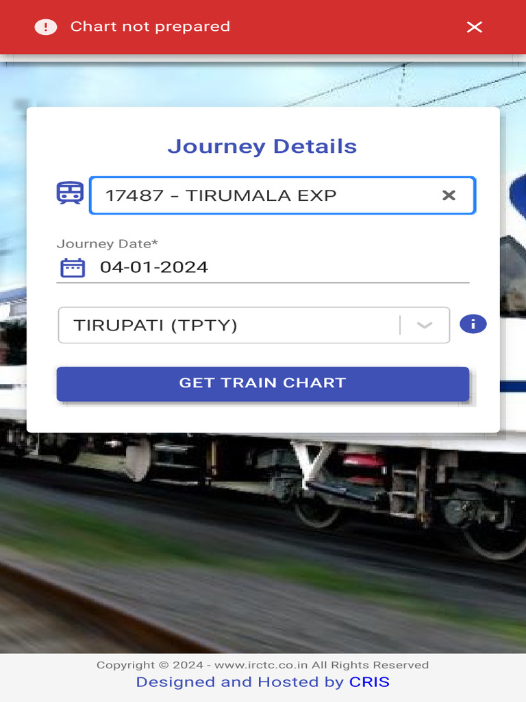 Reservation Charts | PDF