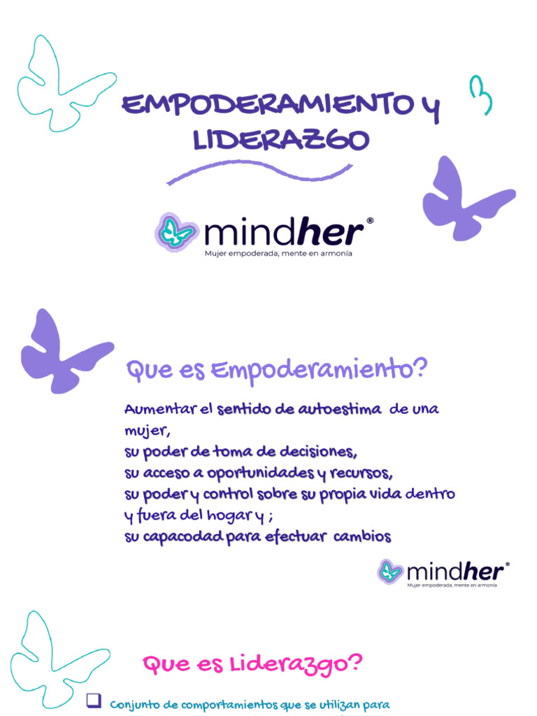 Empoderamiento & Liderazgo | PDF