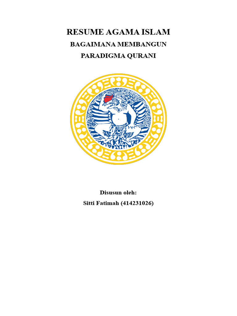Paradigma Qurani dalam Islam dan Budaya | PDF