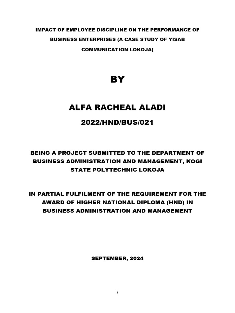 Title Page | PDF | Methodology | Science