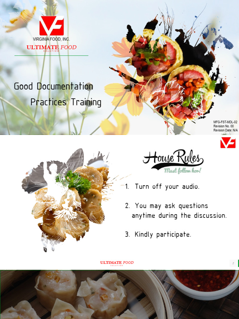 Good Documentation Practices Training Module For HR | PDF ...