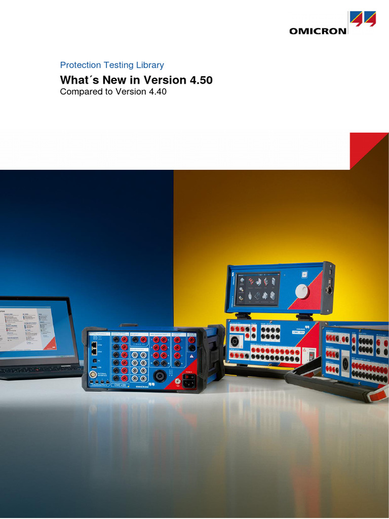 PTL Version 4.50 Update Overview | PDF | Relay | Electric Power