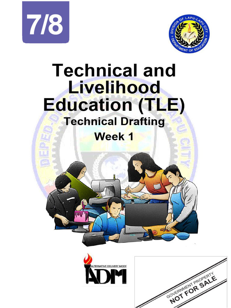 TLE78 ICT Technical Drafting Week1 Cosep V2 | PDF | Learning | Drawing