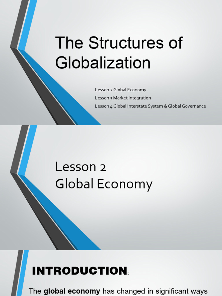 The Structures of Globalization | PDF | Market (Economics) | Globalization