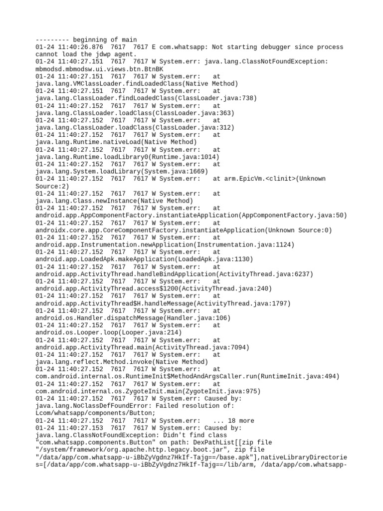 Logcat | PDF | Java (Programming Language) | Android (Operating System)