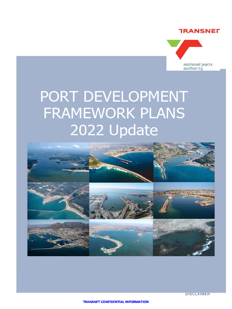 2022 Port Development Framework Update | PDF | Port | Cargo