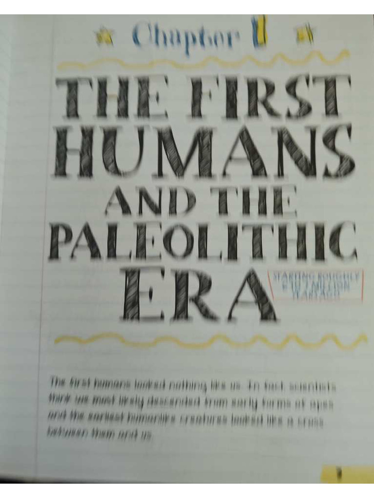 World History Chapter 1 | PDF