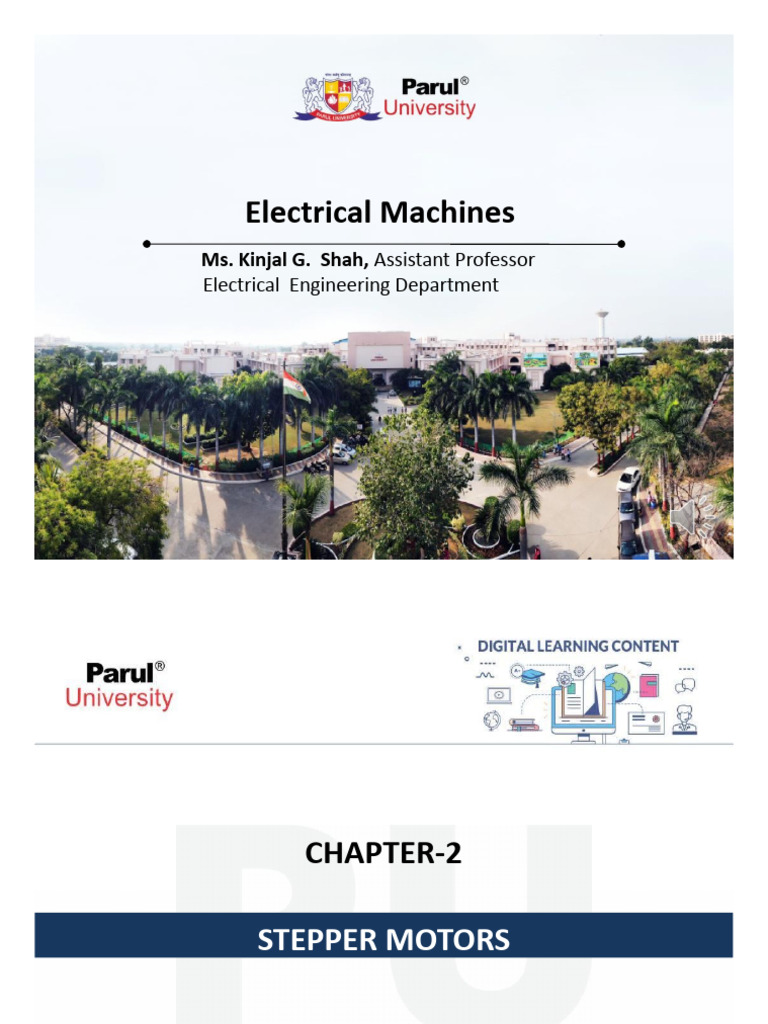 Ch2 Stepper Motor | PDF | Electric Motor | Microcontroller
