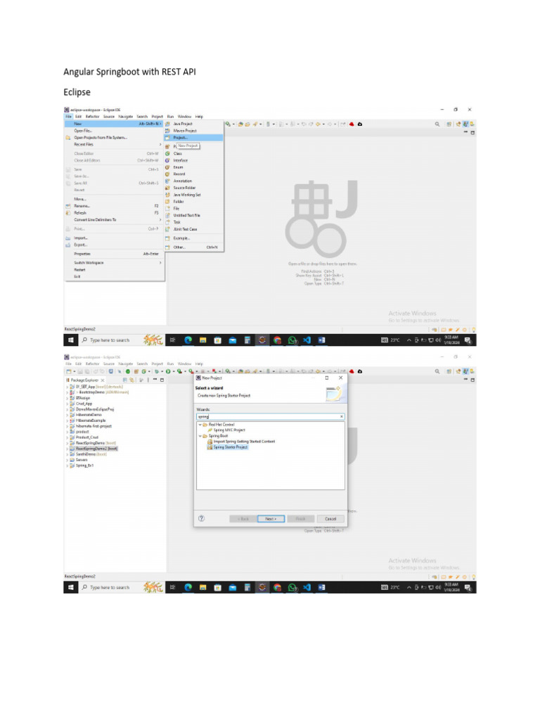 Angular Spring Boot Pdf Java Programming Language Computer Programming