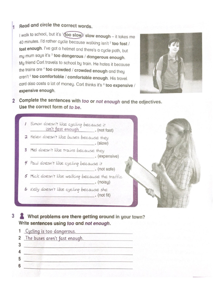 And Circle The Correct Words. | PDF