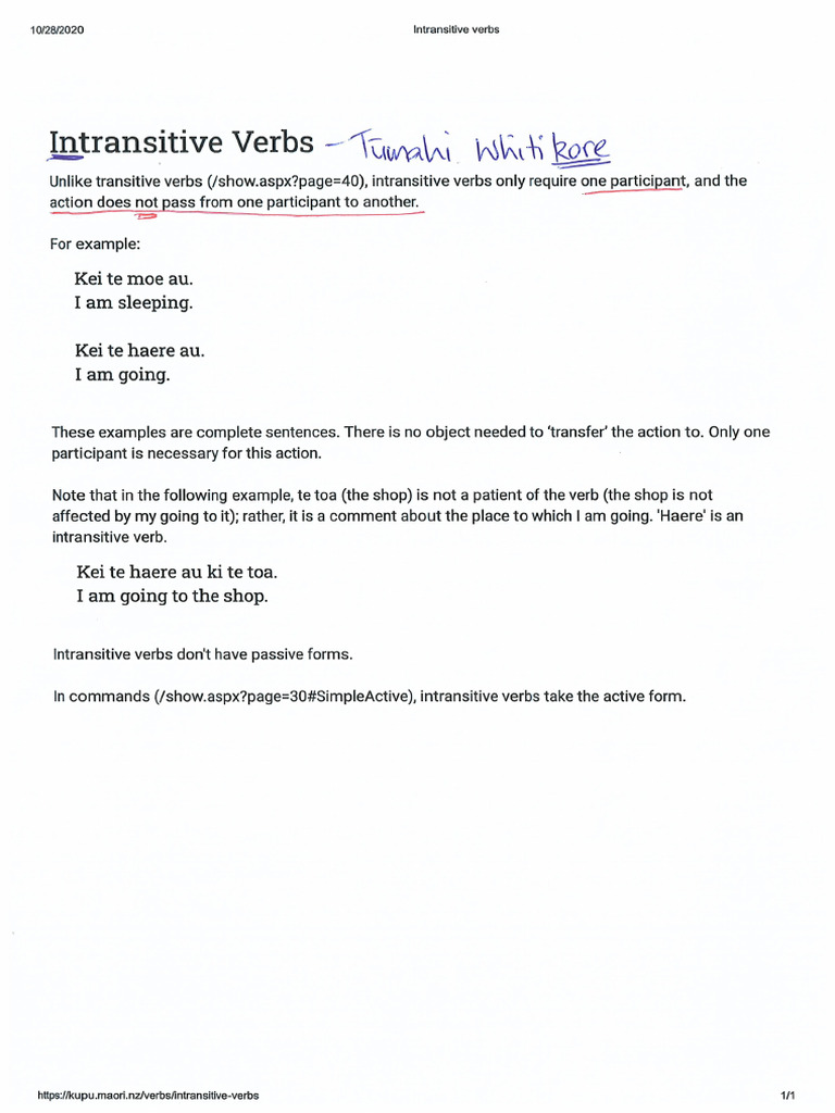 Kupu Māori - Tūmahi Wheako, Tūāhua Oti ... | PDF