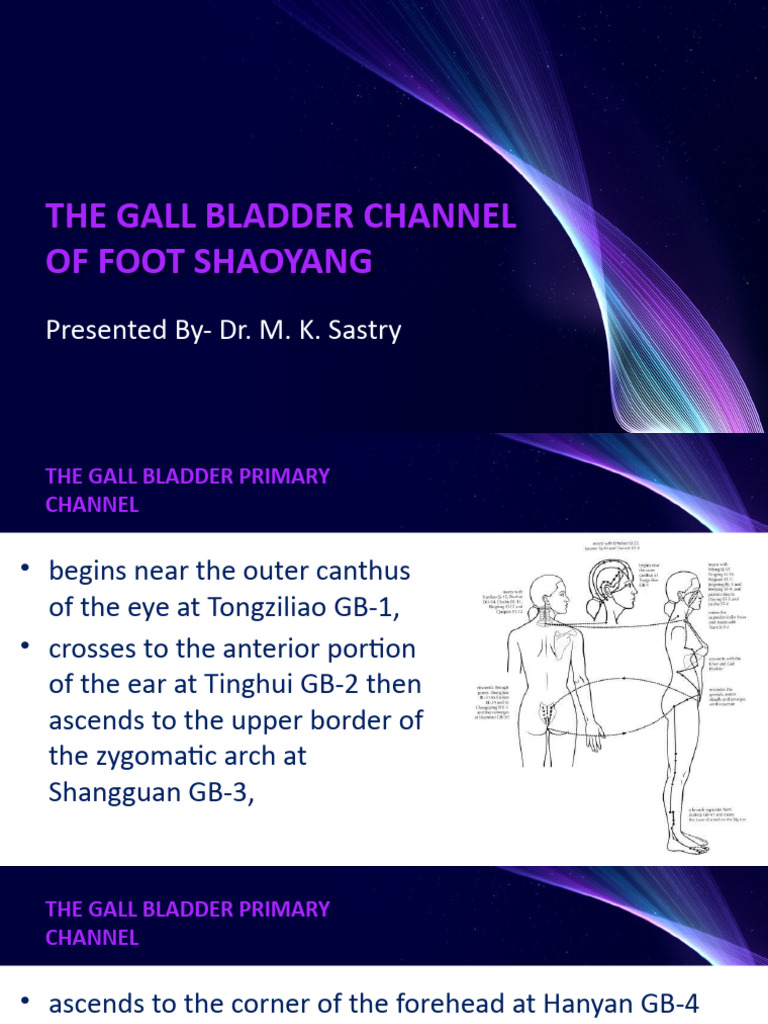 11 - The Gall Bladder Channel of Foot Shaoyang | PDF | Abdomen | Thorax