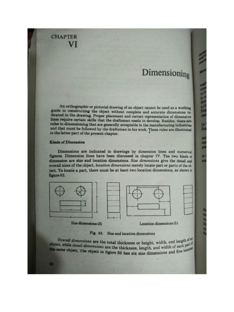 Dimensioning | PDF