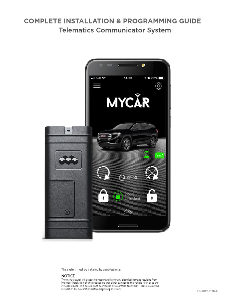MyCar Telematics Installation Guide | PDF | Online And Offline | Icon ...