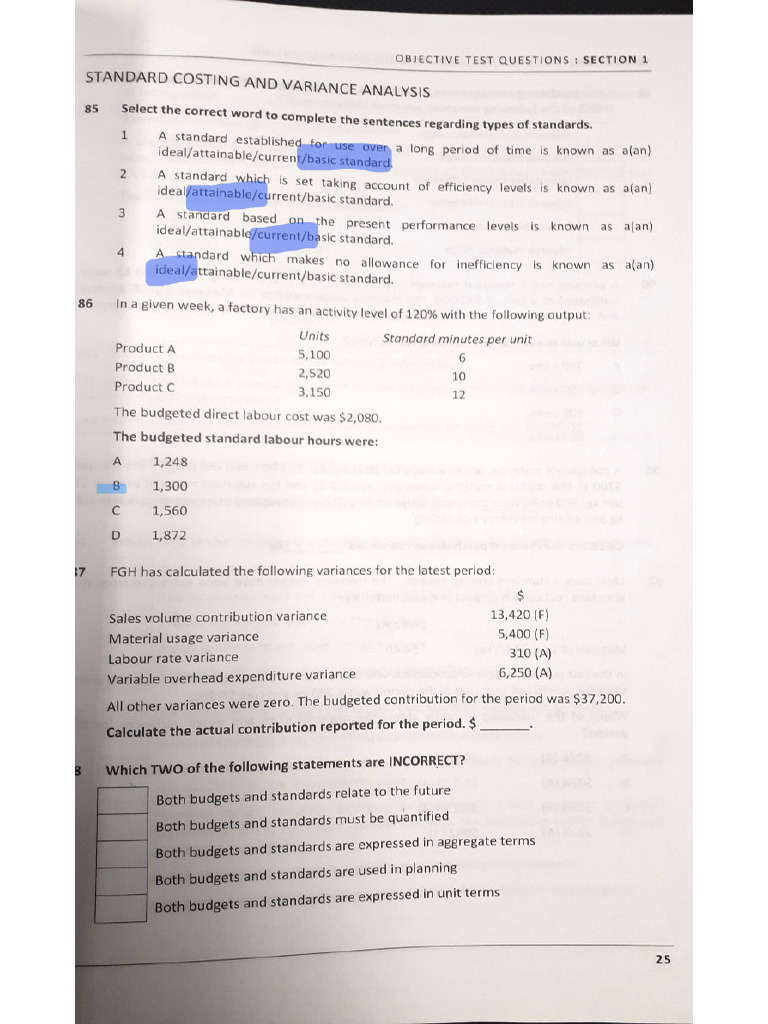 Ba2 Examkit Kaplan | PDF