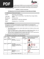 Lithium Battery Label UN3481 | PDF