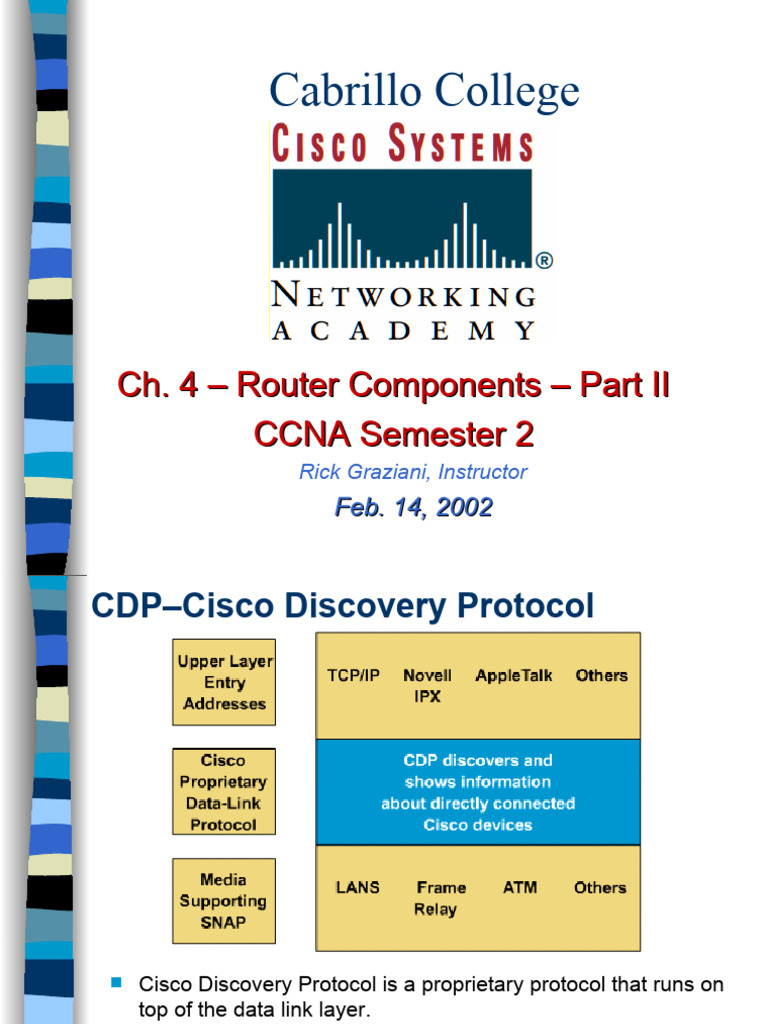 Ccna2 4p2 | Download Free PDF | Router (Computing) | Routing