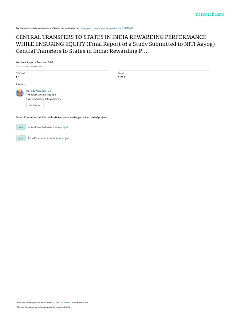 FinalReport 25sept 2017 2 | PDF