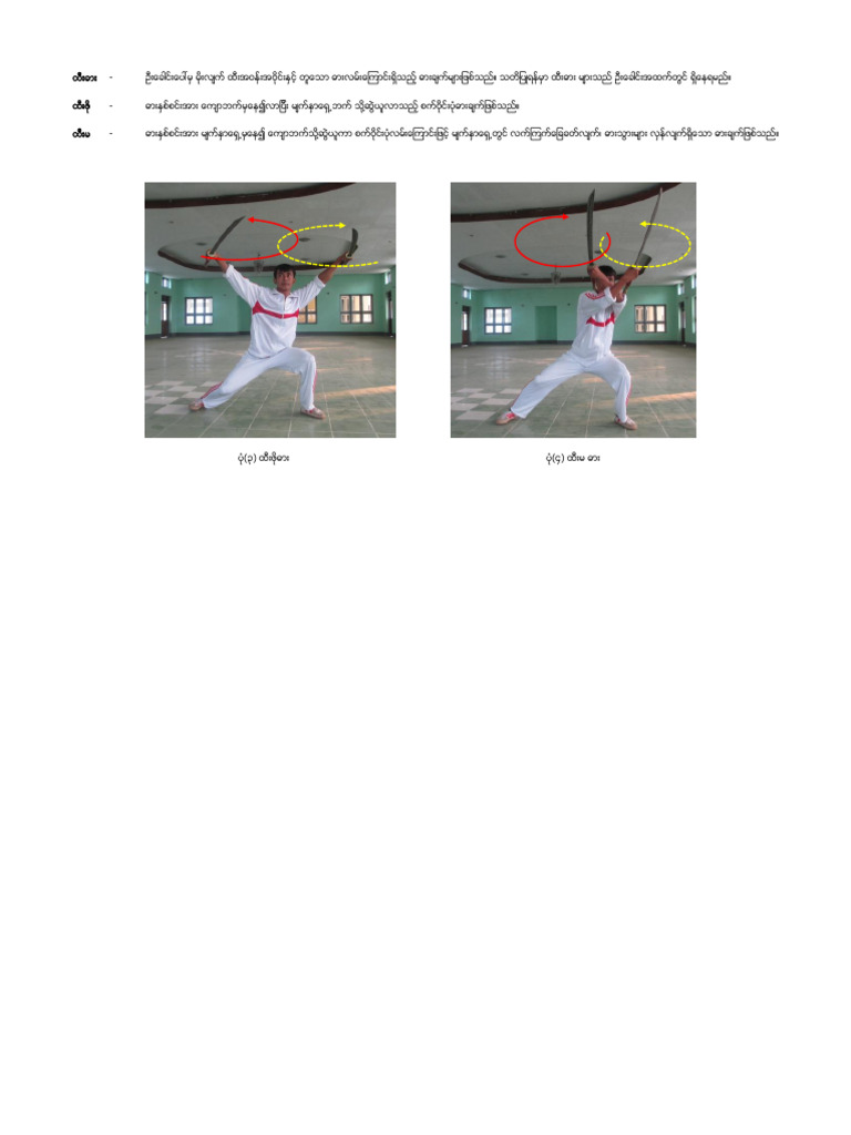 Basic Sword Form of Myanmar Royal 37 Sword Scales Update3 | PDF