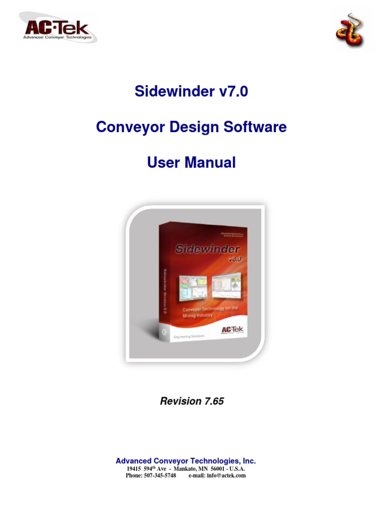 Sidewinder Manual | PDF
