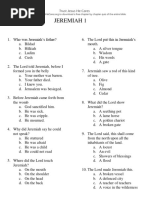 1 Corinthians Bible Quiz Questions and Answers | PDF | First Epistle To ...