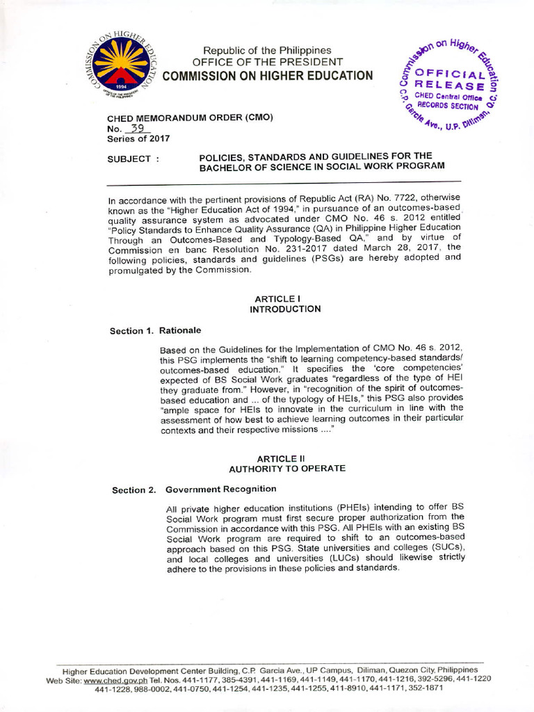 CMO 39 S 2017 - SW | PDF